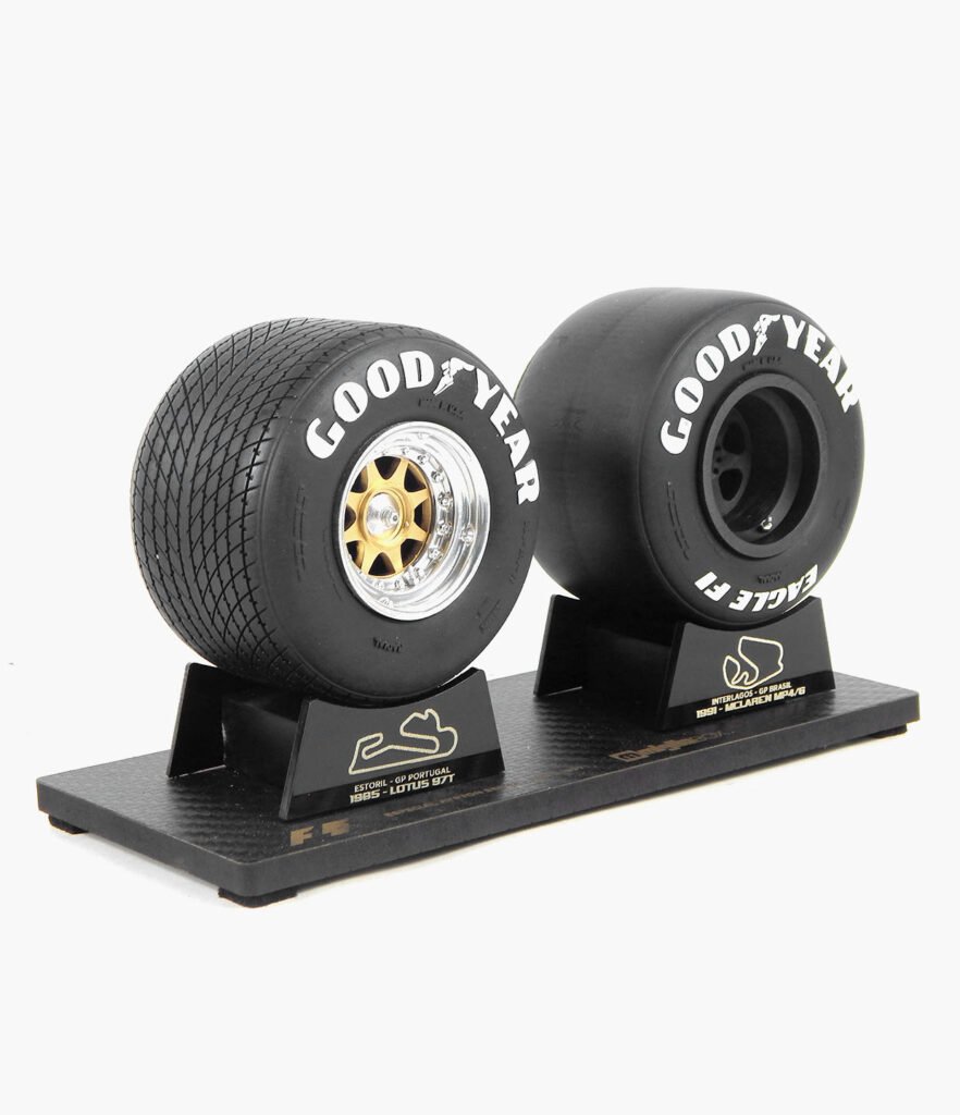 Kit F1 Especial Edição Senna Com Base 20cm – migliabox.com.br