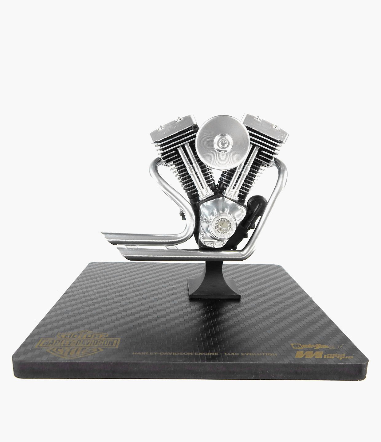 Miniatura Motor Harley Davidson 1340 Evolution Escala 1:10 Com Suporte ...