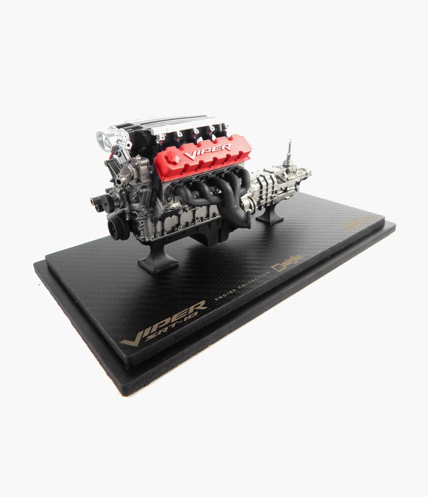 Miniatura Motor Viper SRT-10 Com Transmissão Escala 1:10 – migliabox.com.br
