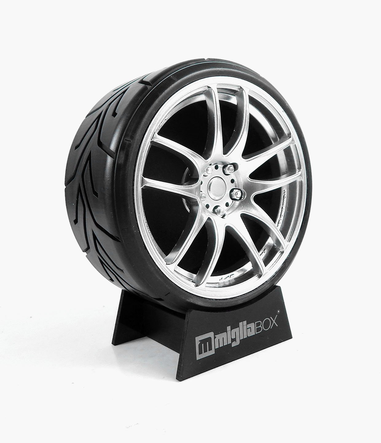 Miniatura Roda Work Emotion Chrome 100mm – migliabox.com.br