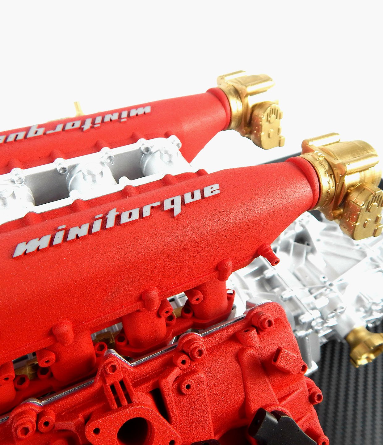 Miniatura Motor Minitorque F136 Com Transmissão Escala 1:3 – migliabox ...